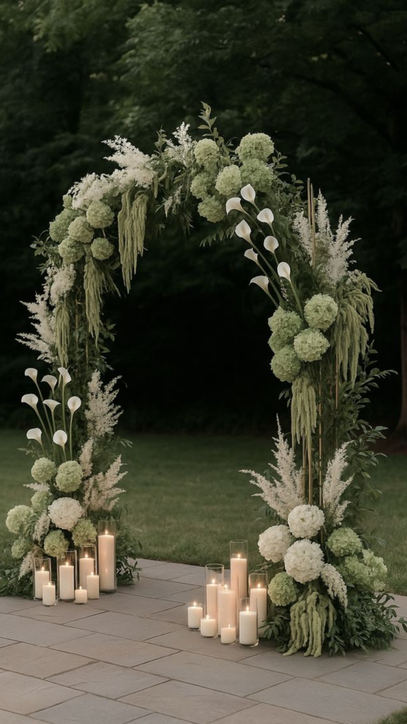 10 Ideas Creativas de Arcos y Backdrops para una Ceremonia de Boda ...